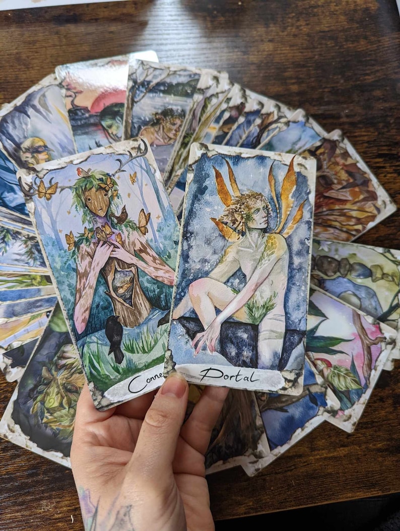 The Oracle of Shifting Shadow ~ Mort Sparrow Dark Faerie Shadow Work - Etsy