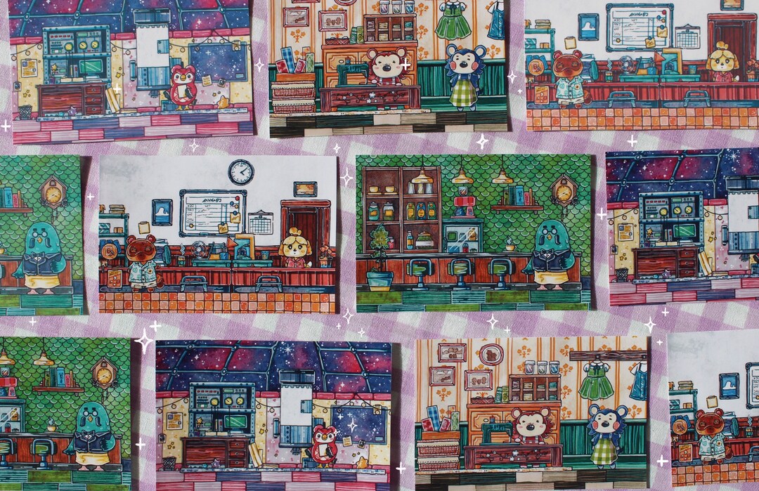 Animal Crossing STICKERS New Horizons - ACNH - - Etsy