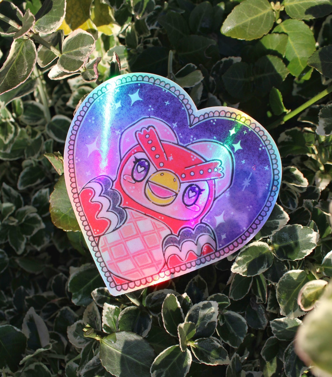 Animal Crossing Holographic Sticker Celeste ACNH - Etsy