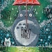 Totoro Studio Ghibli - Art Illustrations Print - Etsy