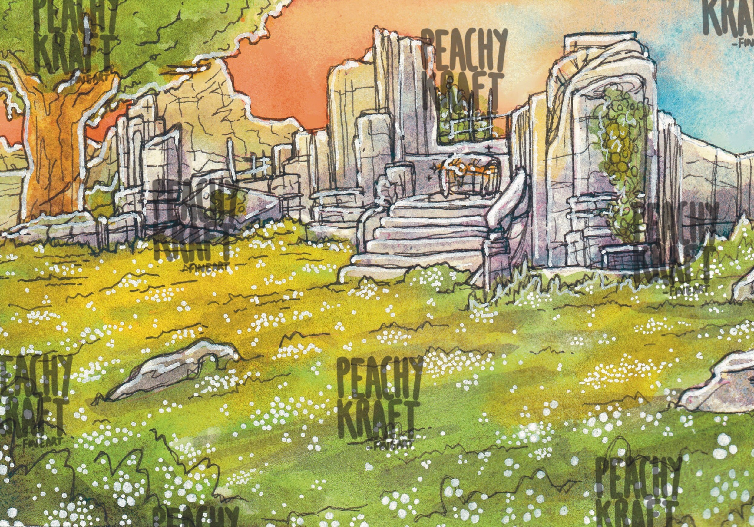 Breath of the Wild Legend of Zelda BOTW Art Illustrations - Etsy