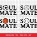 Soulmate SVG Love Quotes for Couple Shirts With Soccer Ball - Etsy