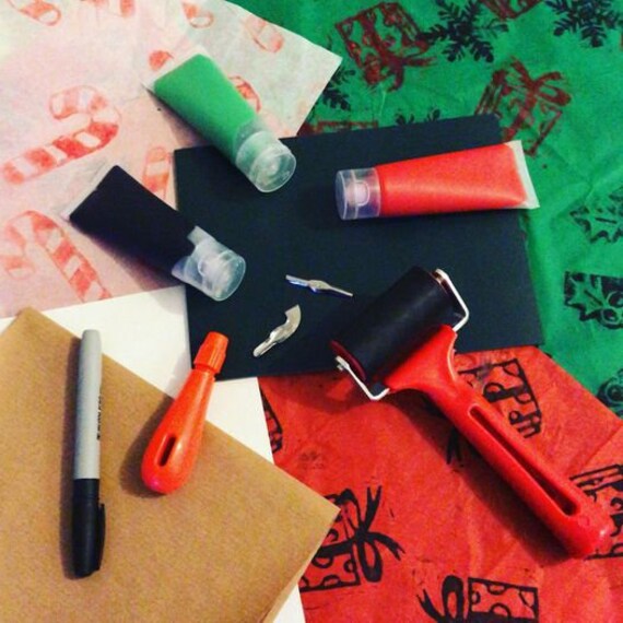 Lovely Little Lino Kit Christmas Edition - Etsy