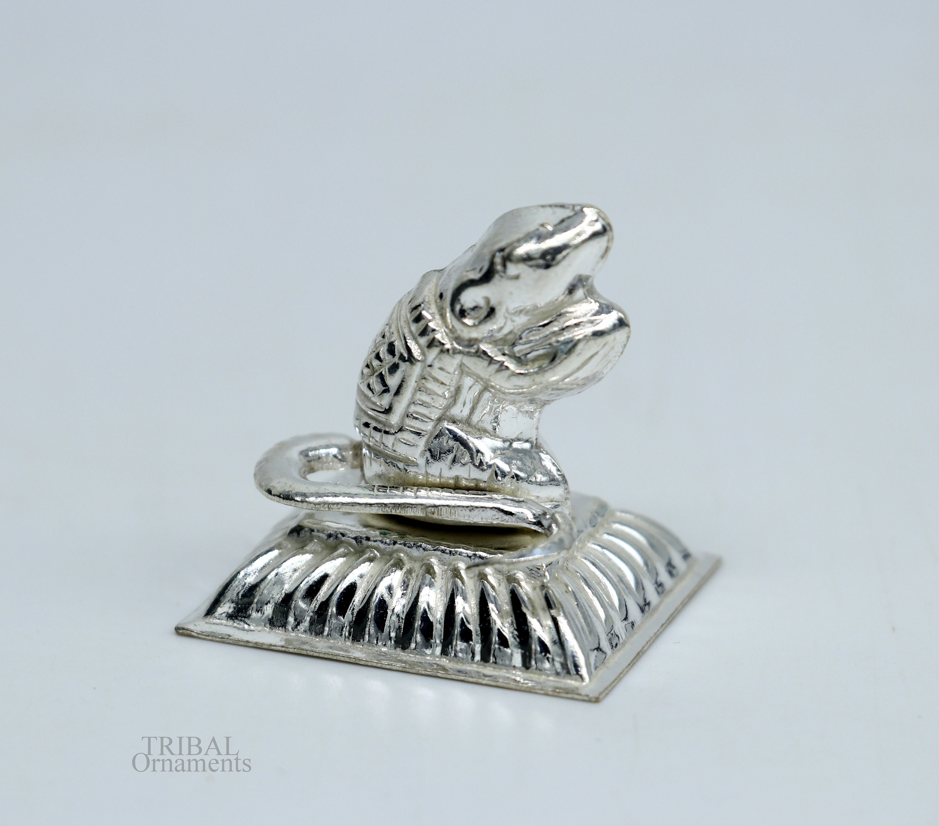 Lord Ganesha Vahan Mushak Maharaj Sterling Silver Handmade - Etsy