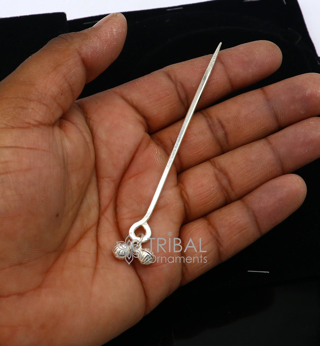 4" Inches Long Handmade Solid Sterling Silver Eyeliner Stick, Kajal ...