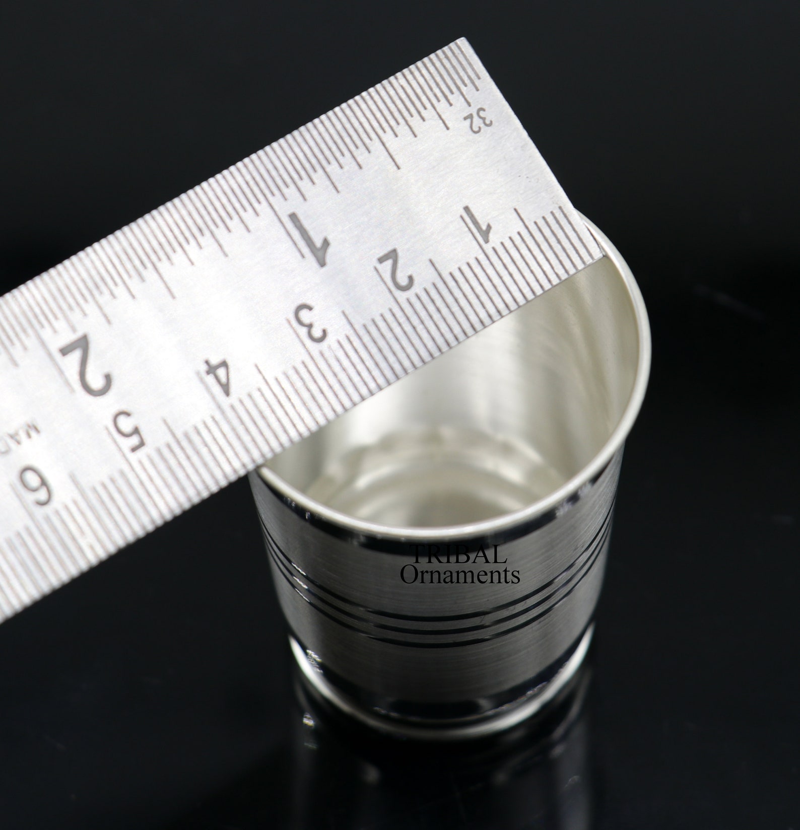 999 Pure Fine Silver Handmade Water Milk Cup Tumbler, All Sizes Silver ...