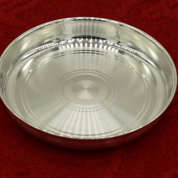 Pure Silver Dinner Plates - Etsy