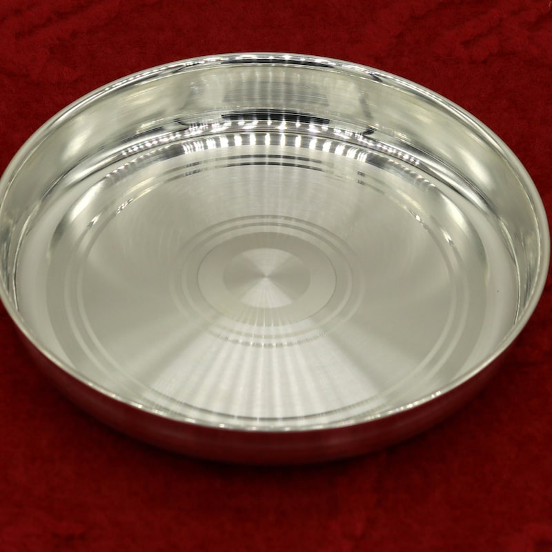 Pure Silver Dinner Plates - Etsy