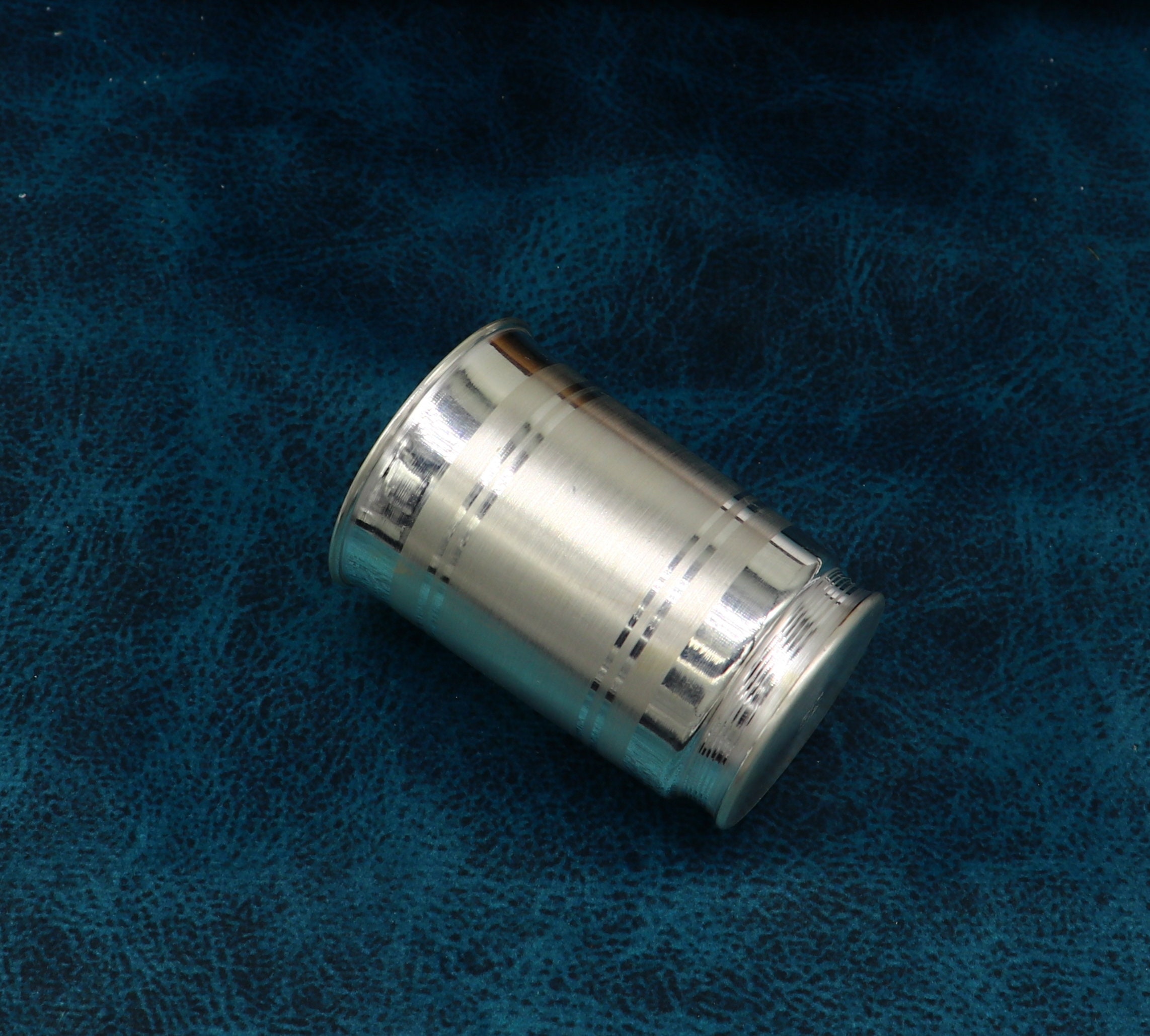 999 Fine Silver Handmade Water/milk Glass Tumbler/ Cup Gifting Silver ...