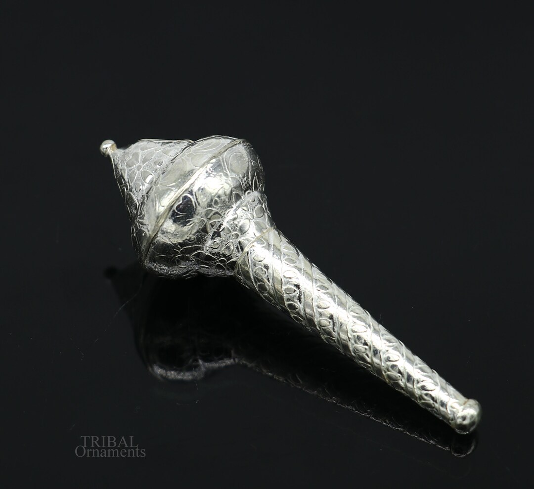 Sterling Silver Handmade Vintage Style Lord Hanuman Gada/mace, Divine ...