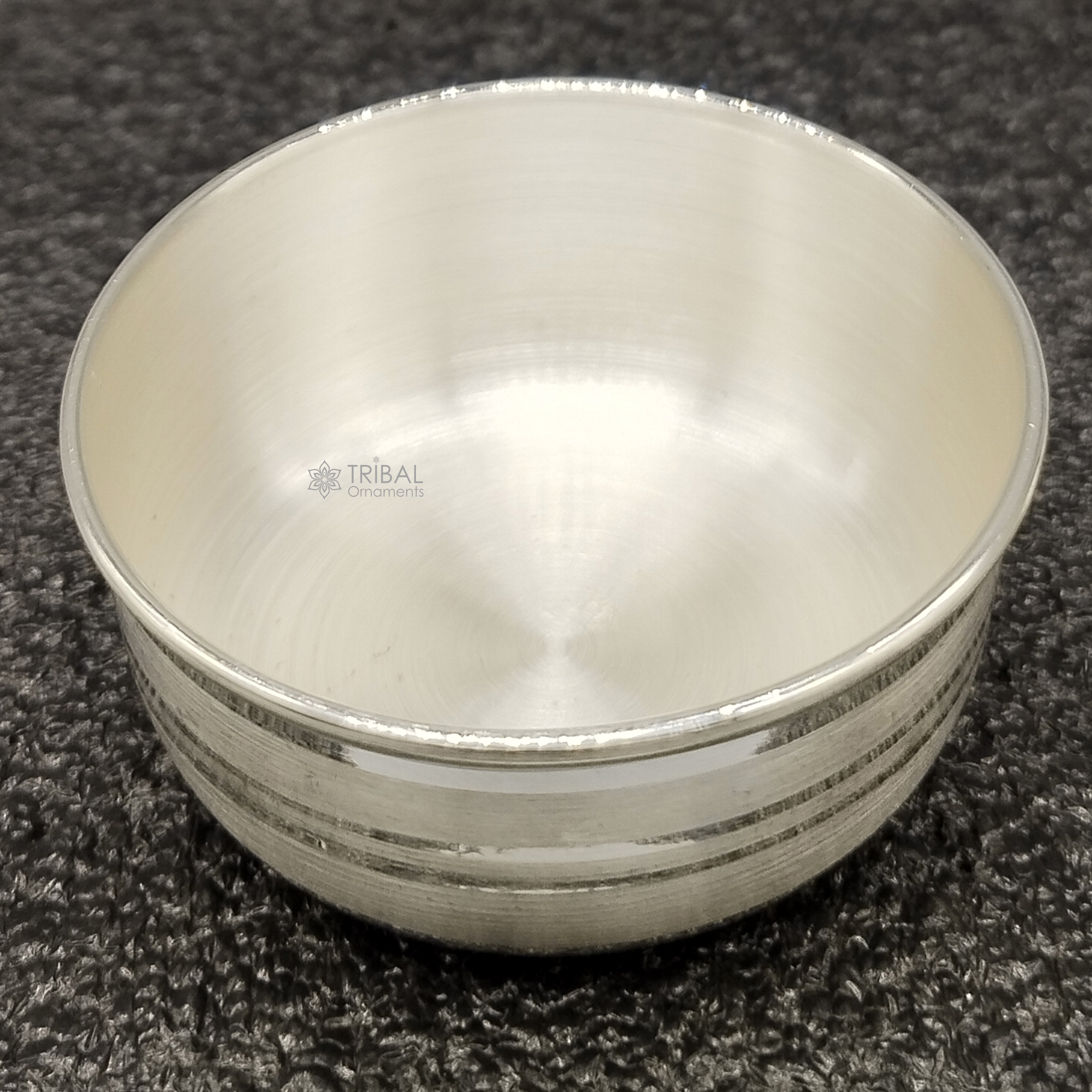999 Fine Solid Silver Handmade Small Puja Bowl Temple Puja, Pure Silver ...