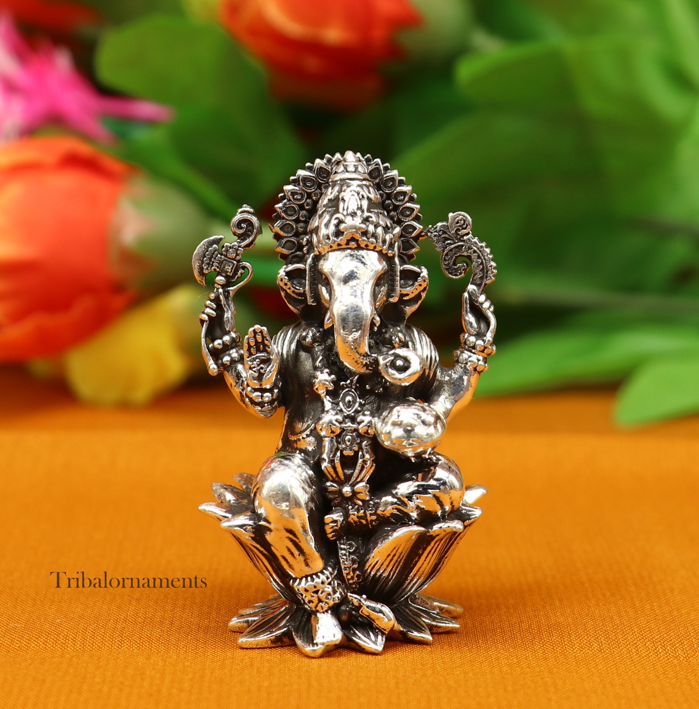 2 925 Sterling Silver Handmade Hindu Idols Laxmi - Etsy