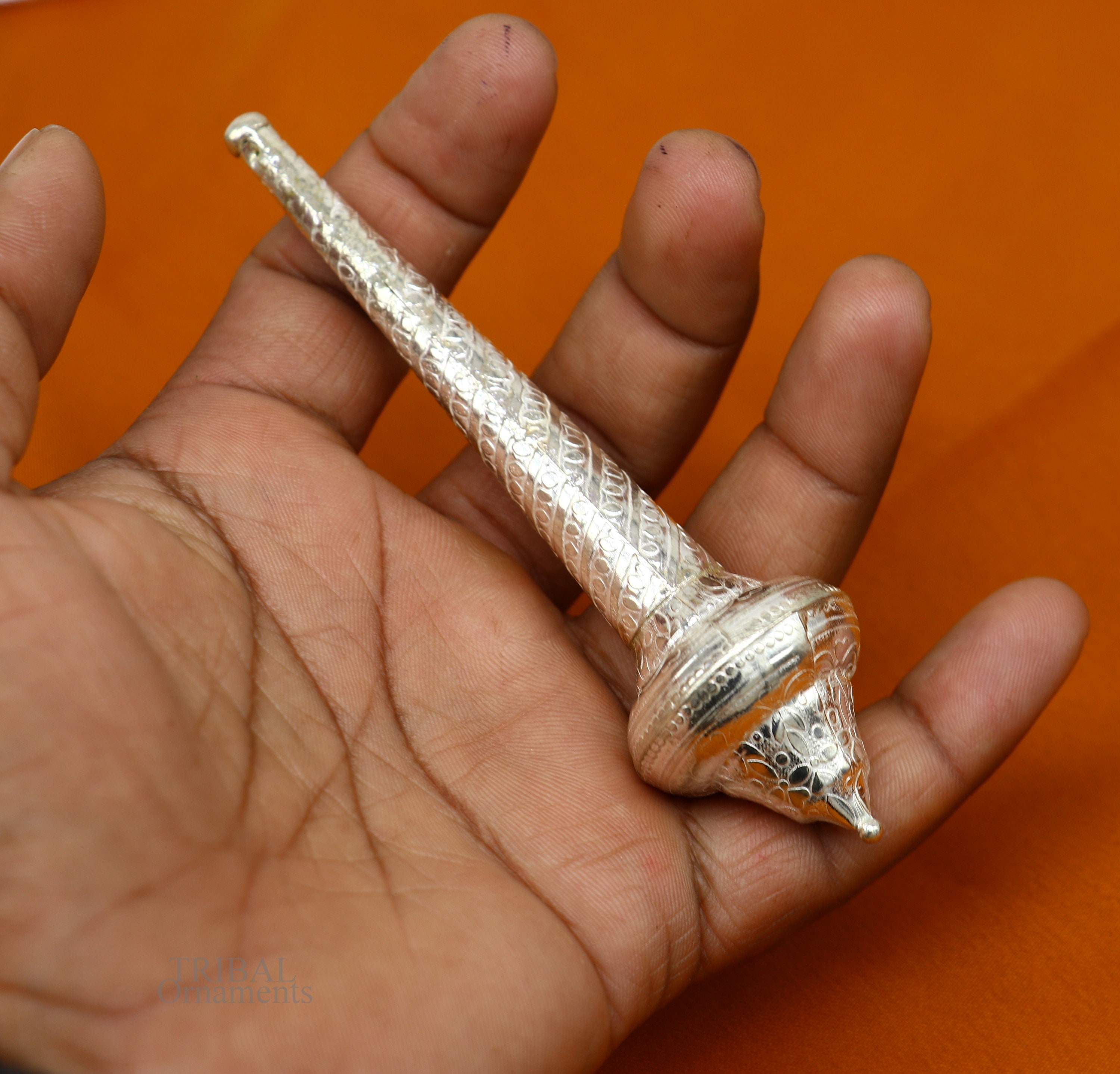 Sterling Silver Handmade Vintage Style Lord Hanuman Gada/mace - Etsy