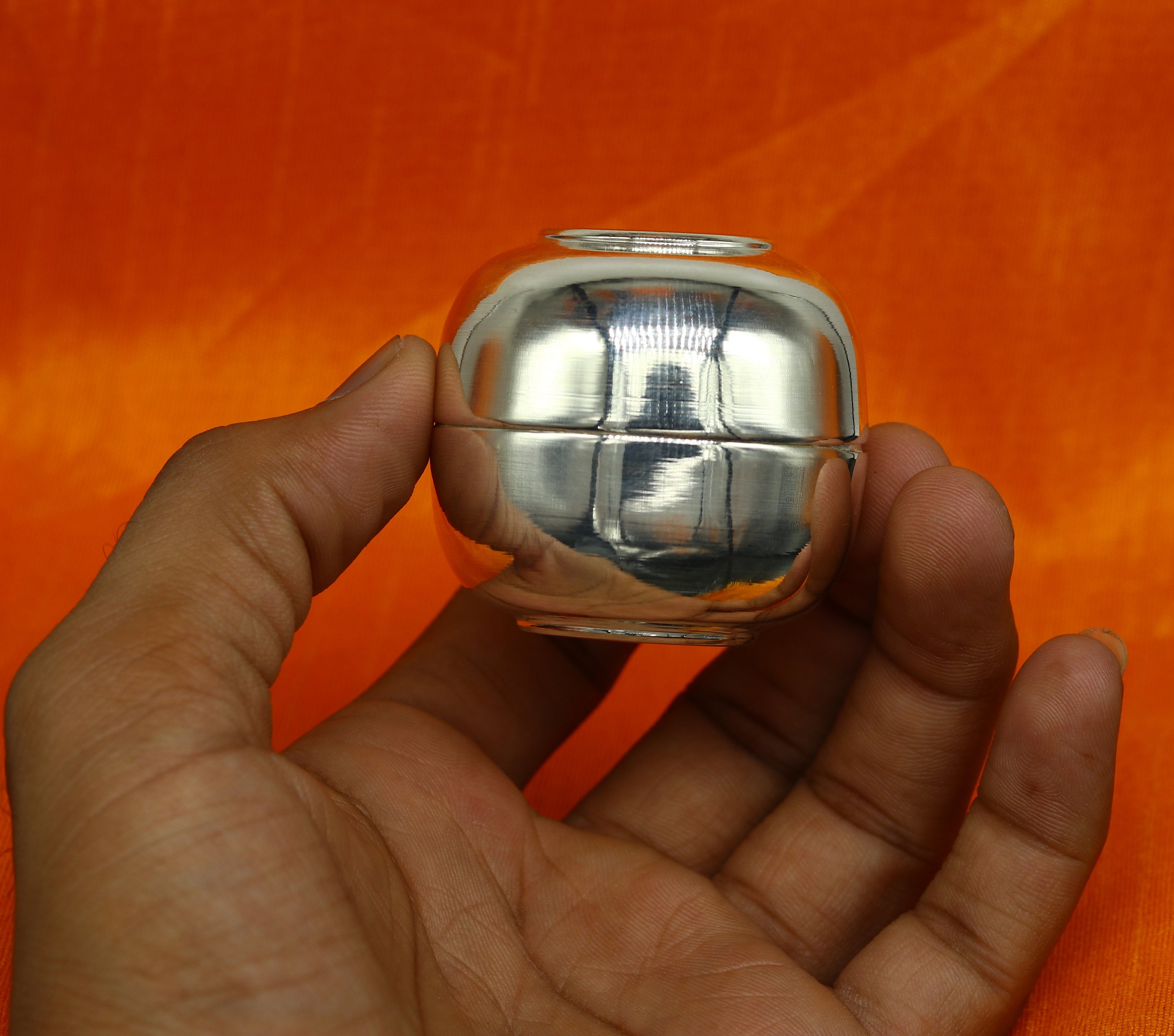 999 Fine Silver Handmade Gorgeous Small Idol's Prasad Box - Etsy