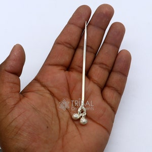 4" Inches Long Handmade Solid Sterling Silver Eyeliner Stick, Kajal ...