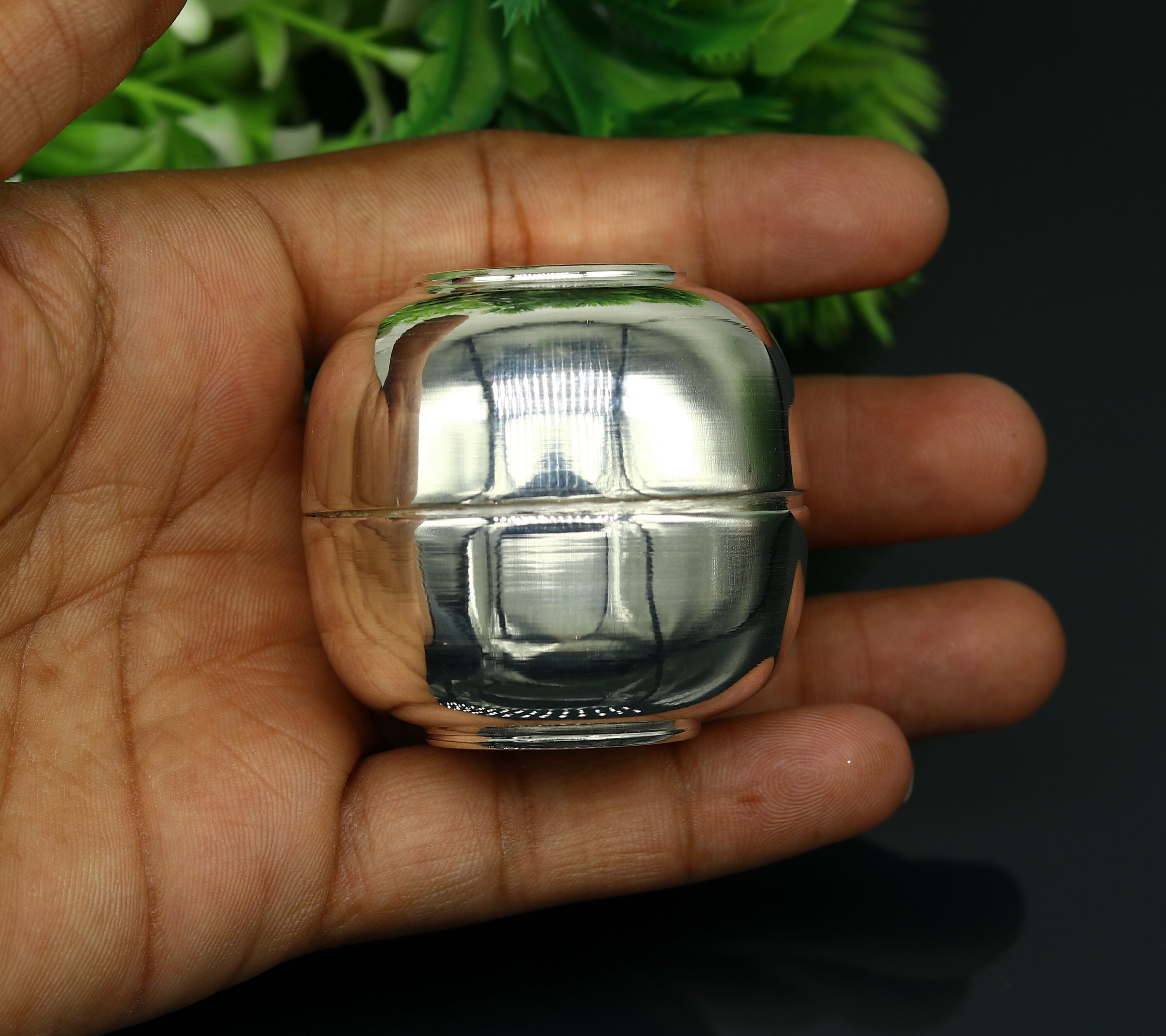 999 Fine Silver Handmade Gorgeous Small Idol's Prasad Box - Etsy