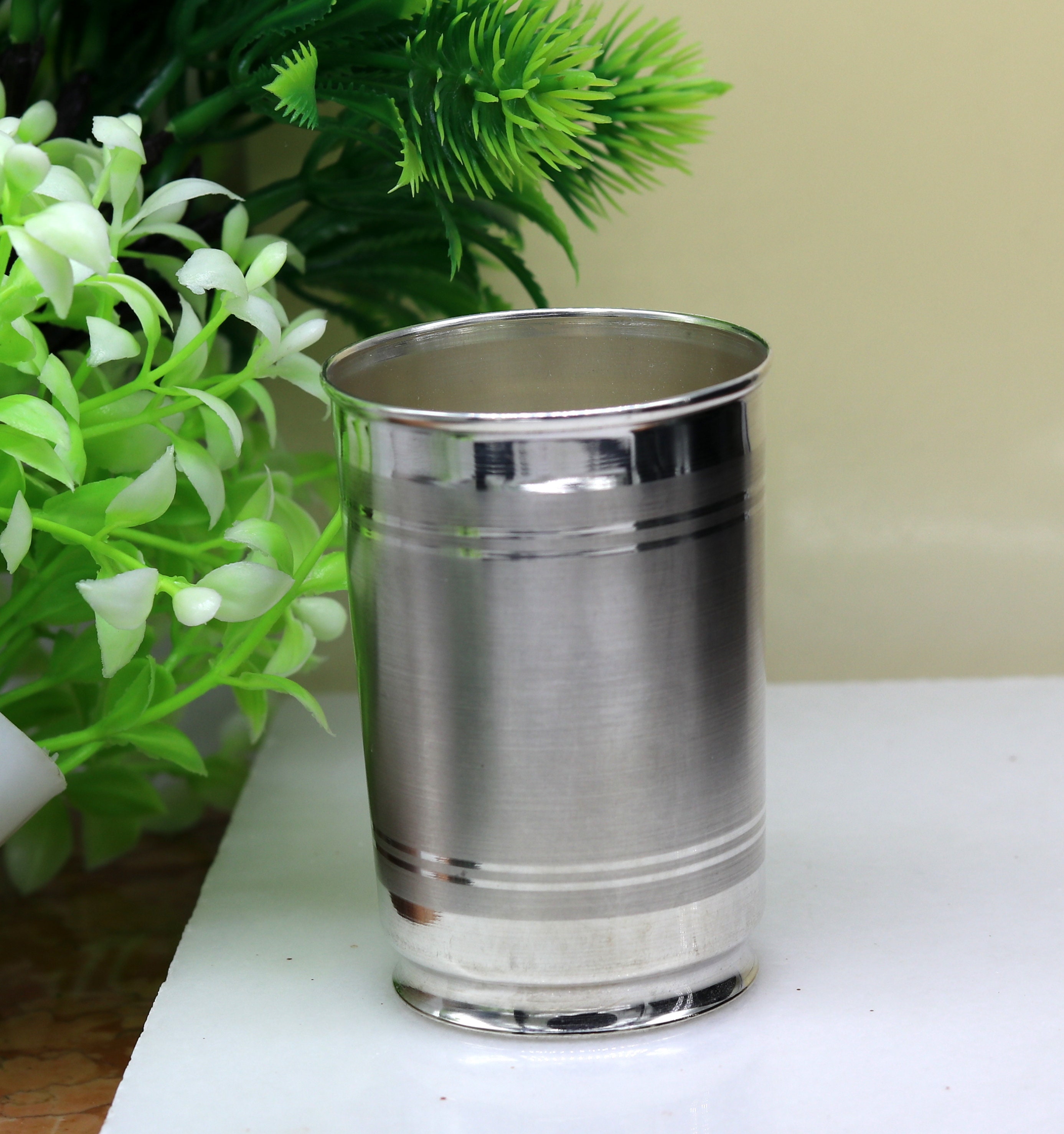 999 Pure Silver Handmade Exclusive Gifting Water Glass Silver - Etsy