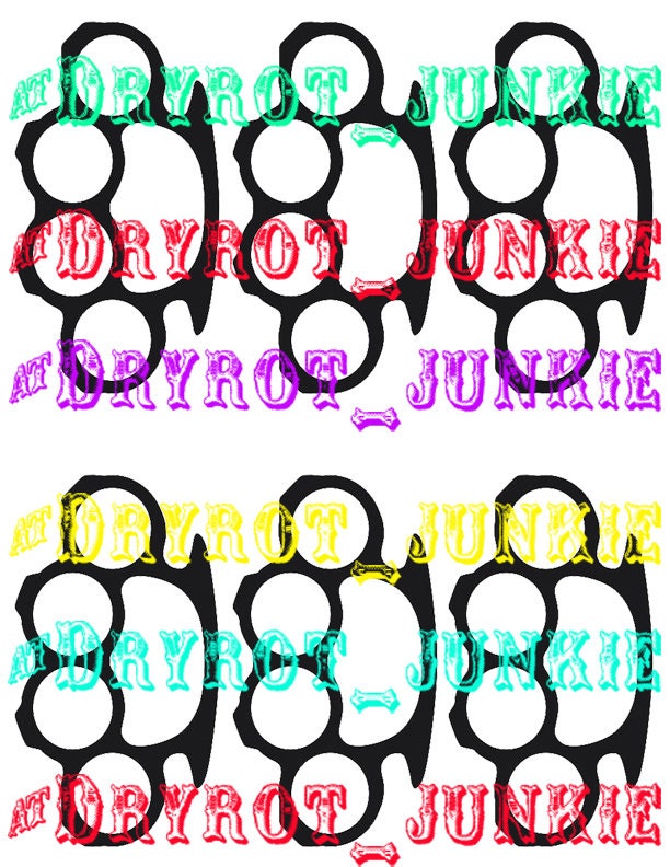 Brass Knuckle Pattern Layout for Projects L-XL Hands - Etsy