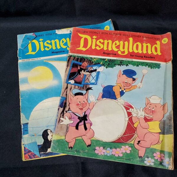 Disneyland Magazine - Etsy
