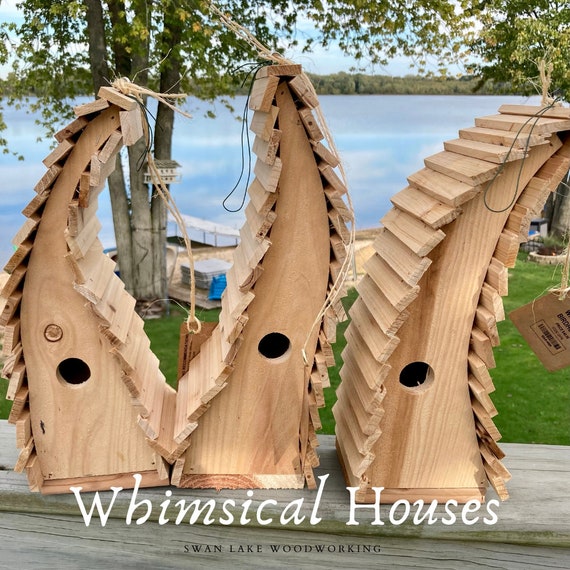 Whimsical birdhouse - Etsy