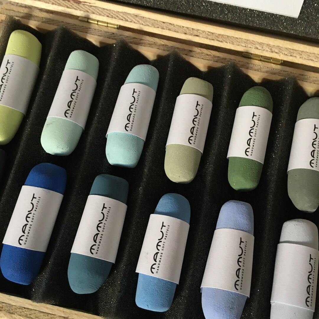 NEW- Set of 12 Handmade Soft Pastels, Baby Mamut Pastels, 4A - Etsy