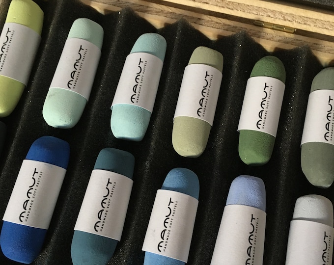 NEW- Set of 12 Handmade Soft Pastels, Baby Mamut Pastels, 4A - Etsy