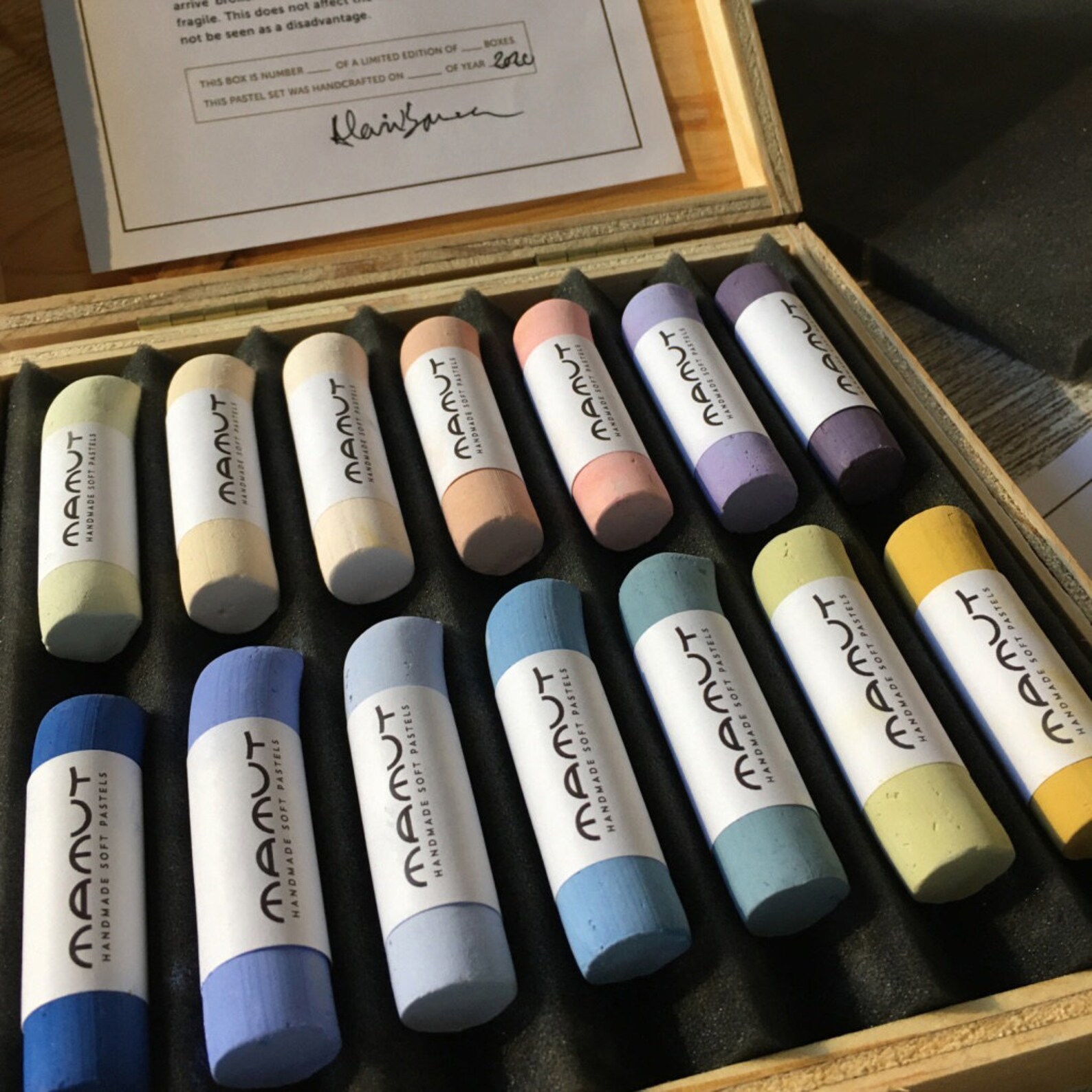 Mamut Handmade Soft Pastels Set Nº17 14 Big Selected Soft | Etsy