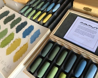 NEW- Set of 12 Handmade Soft Pastels, Baby Mamut Pastels, 4A - Etsy