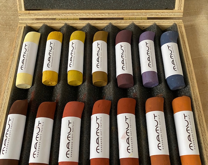 NEW- Set of 12 Handmade Soft Pastels, Baby Mamut Pastels, 4A - Etsy