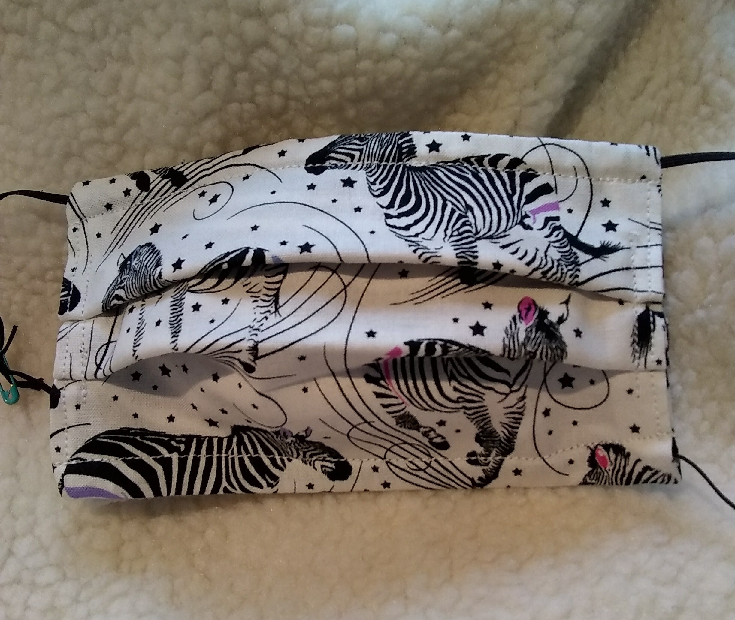 Zippy Zebra Child Mask - Etsy