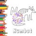 A-Z Doodle Animal Alphabet Coloring Pages Digital/instant Download - Etsy