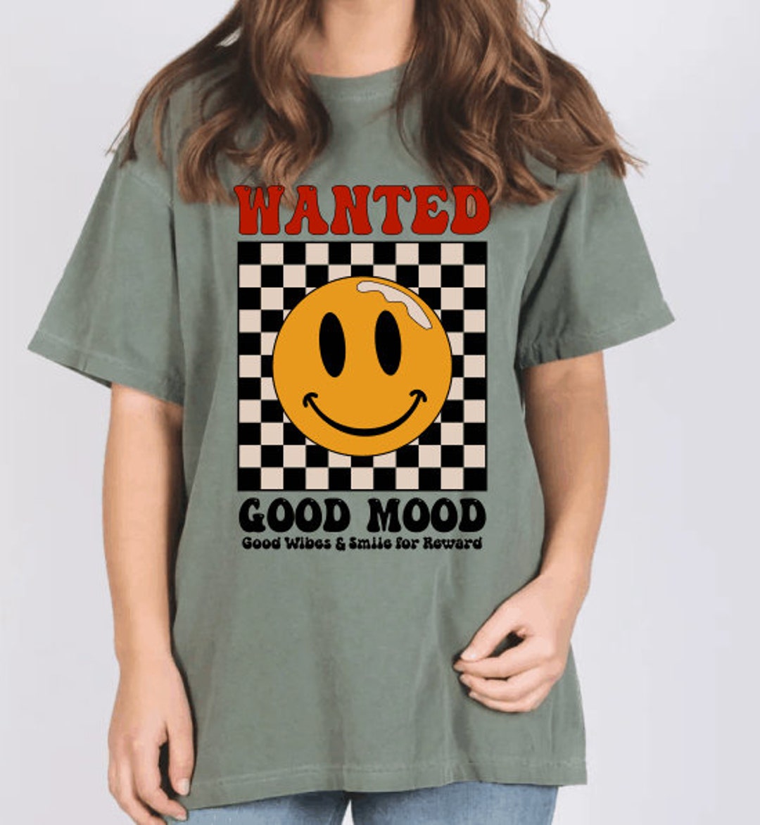 Cute Tshirt Svg Oversized Tee Svg Good Mood Svg Graphic Tee Svg Graphic ...