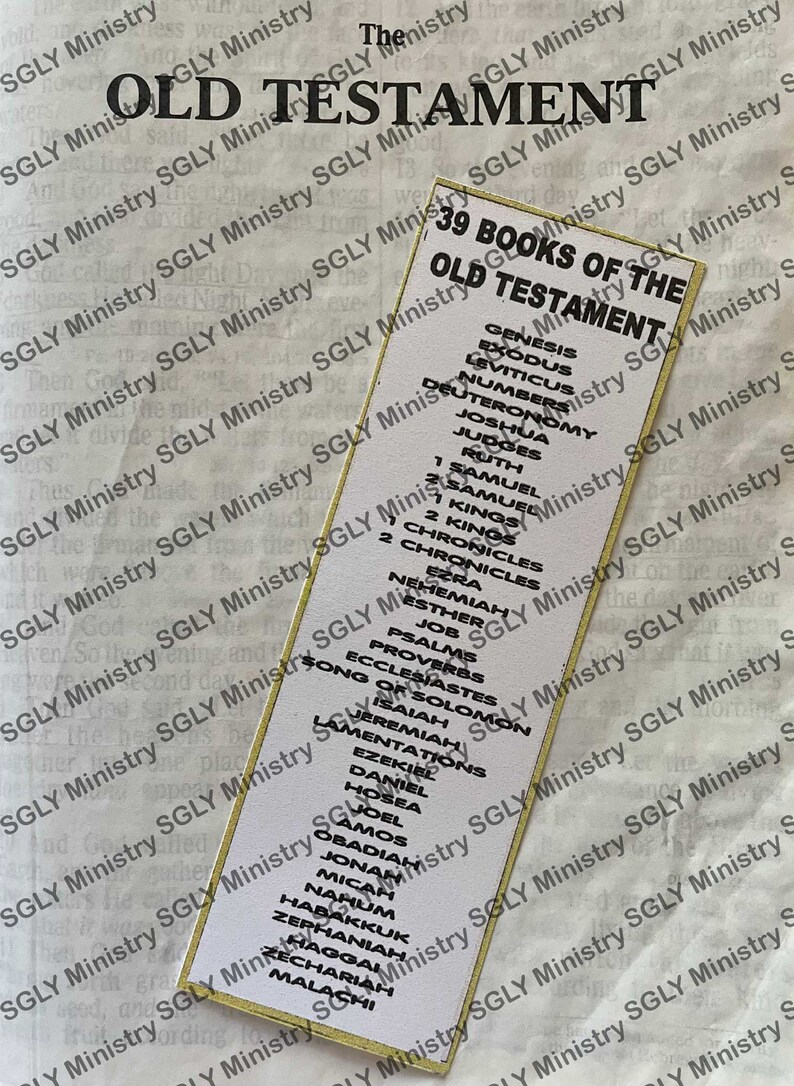 Books of the Bible Bookmarks (10) Printable Bookmarks - Digital ...