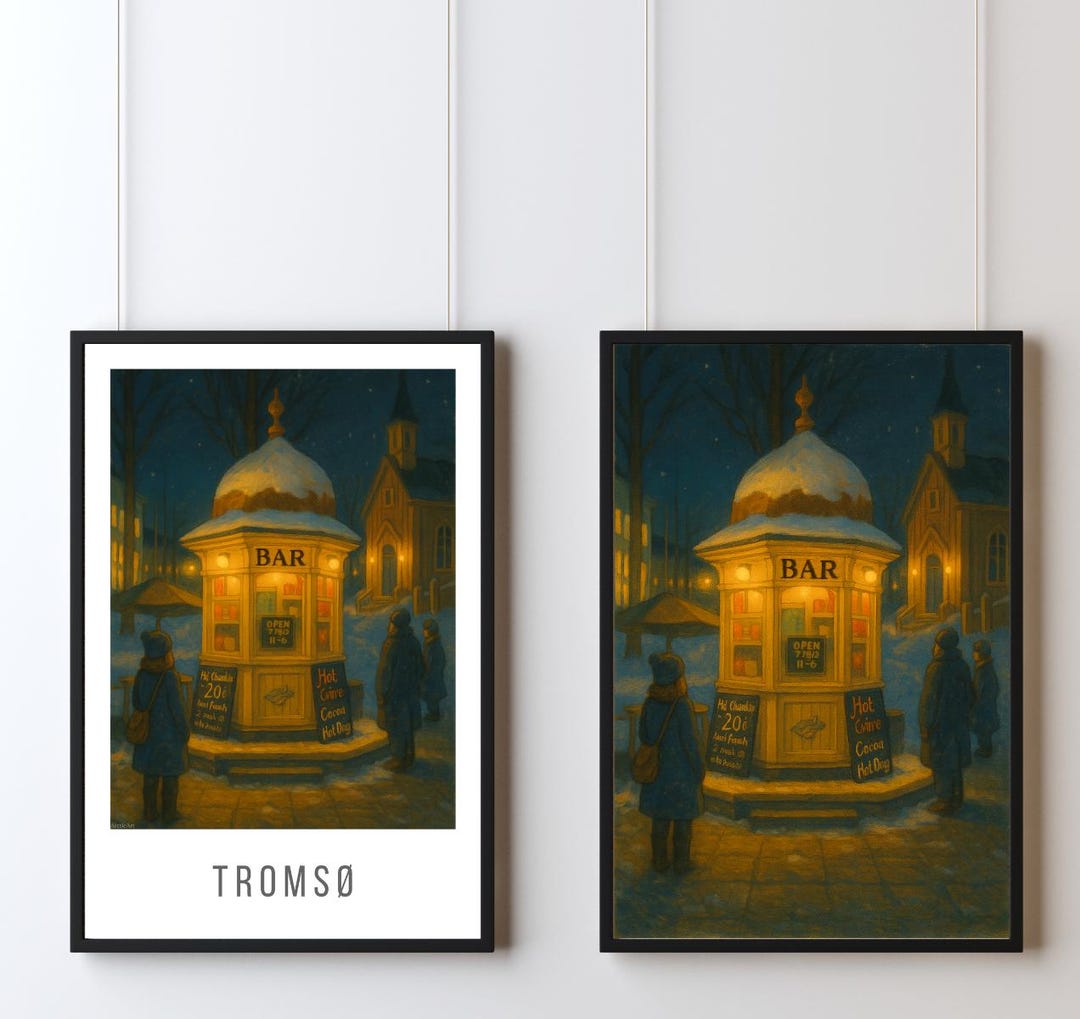 Digital Art - TWO Artistic Posters Based on a Real Photograph Taken in ...