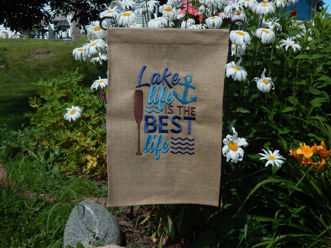 Lake House Garden Flag | Lake Life | Welcome | Welcome to Our Lake Home ...