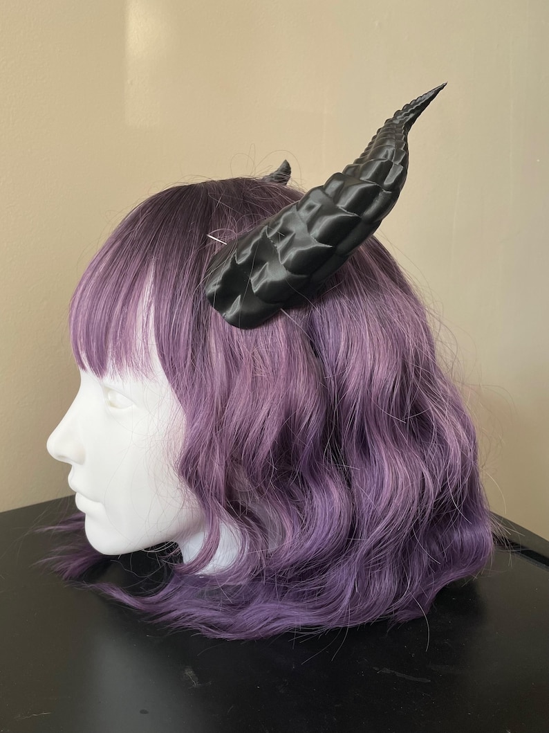 Dragon Horns - 3D Printed Cosplay & Halloween Costume Accessory With ...