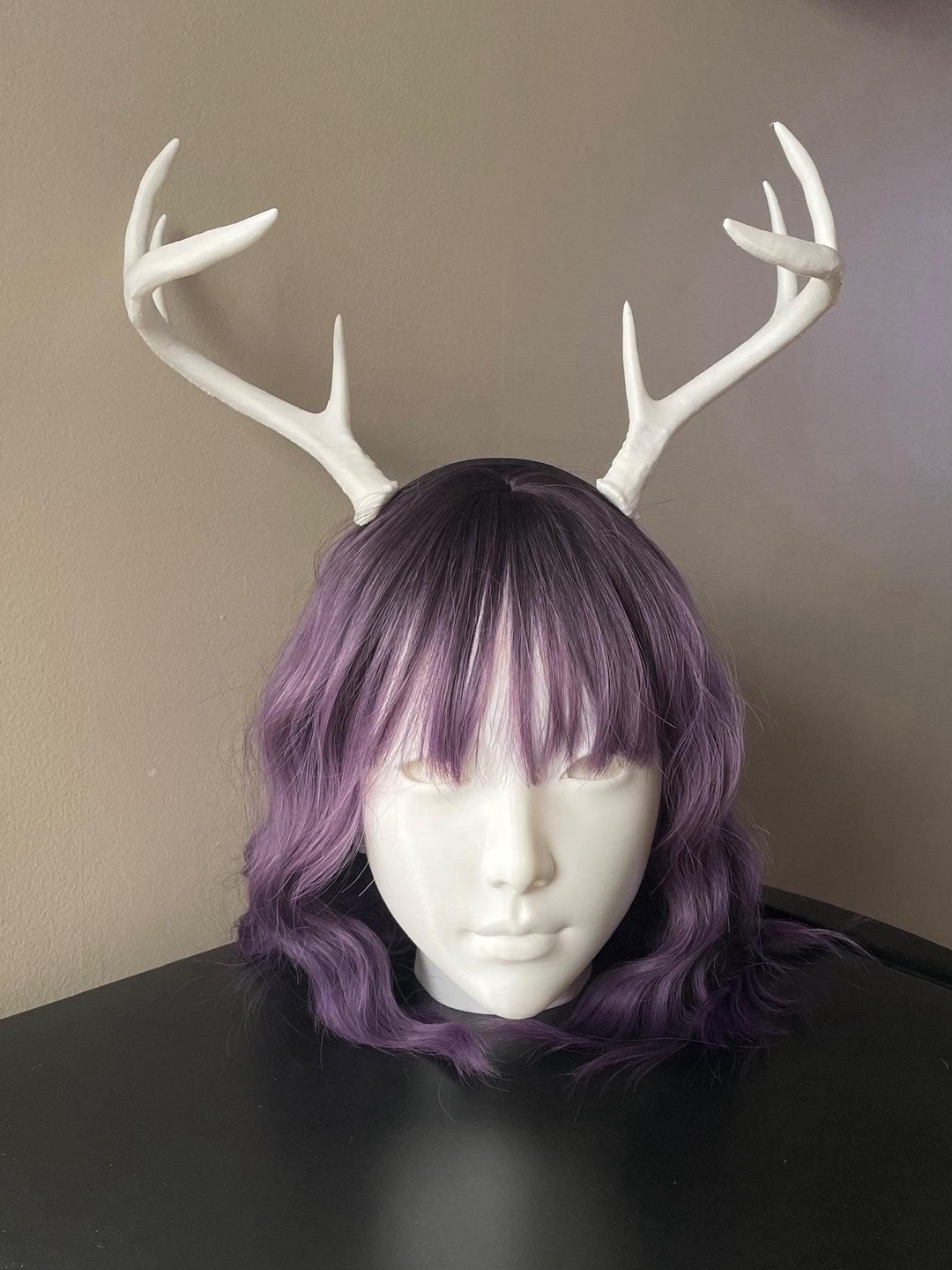 Antlers Headband - 3D Printed Fantasy Cosplay & Halloween Costume ...