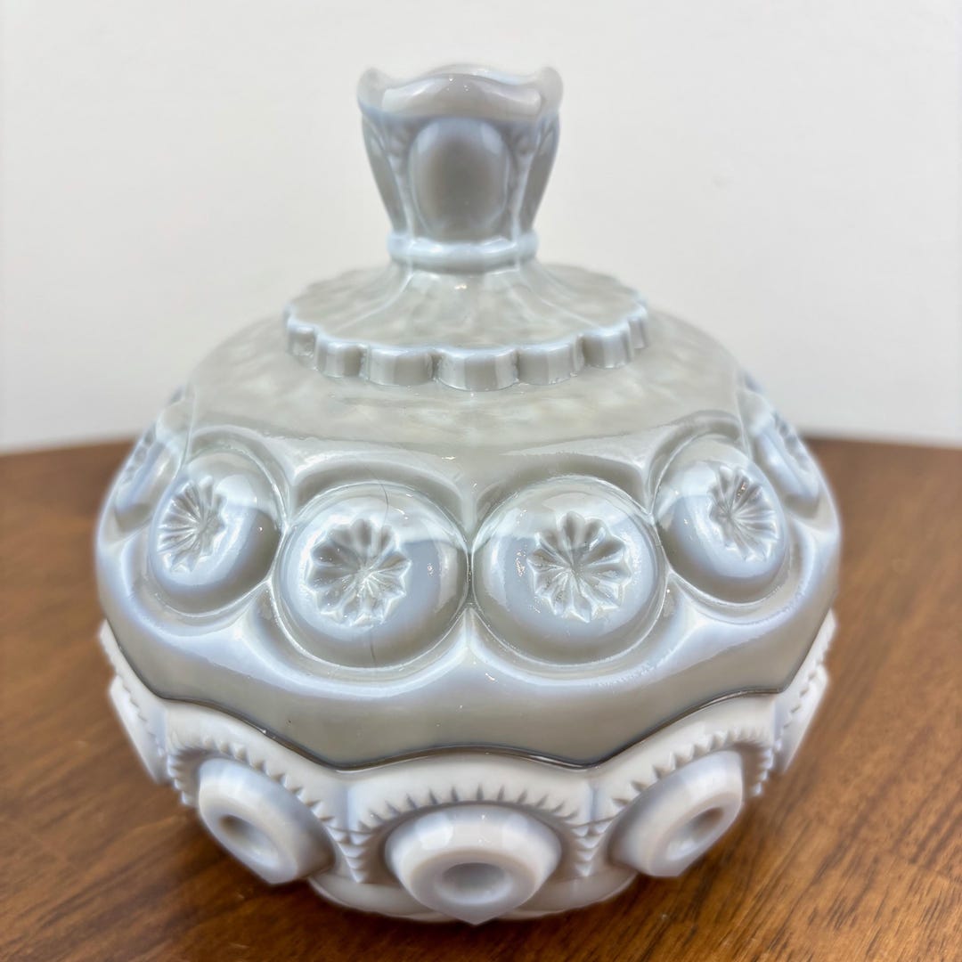 Moon and Star Weishar Marble Gummy Jar | Moon and Star Covered Candy ...