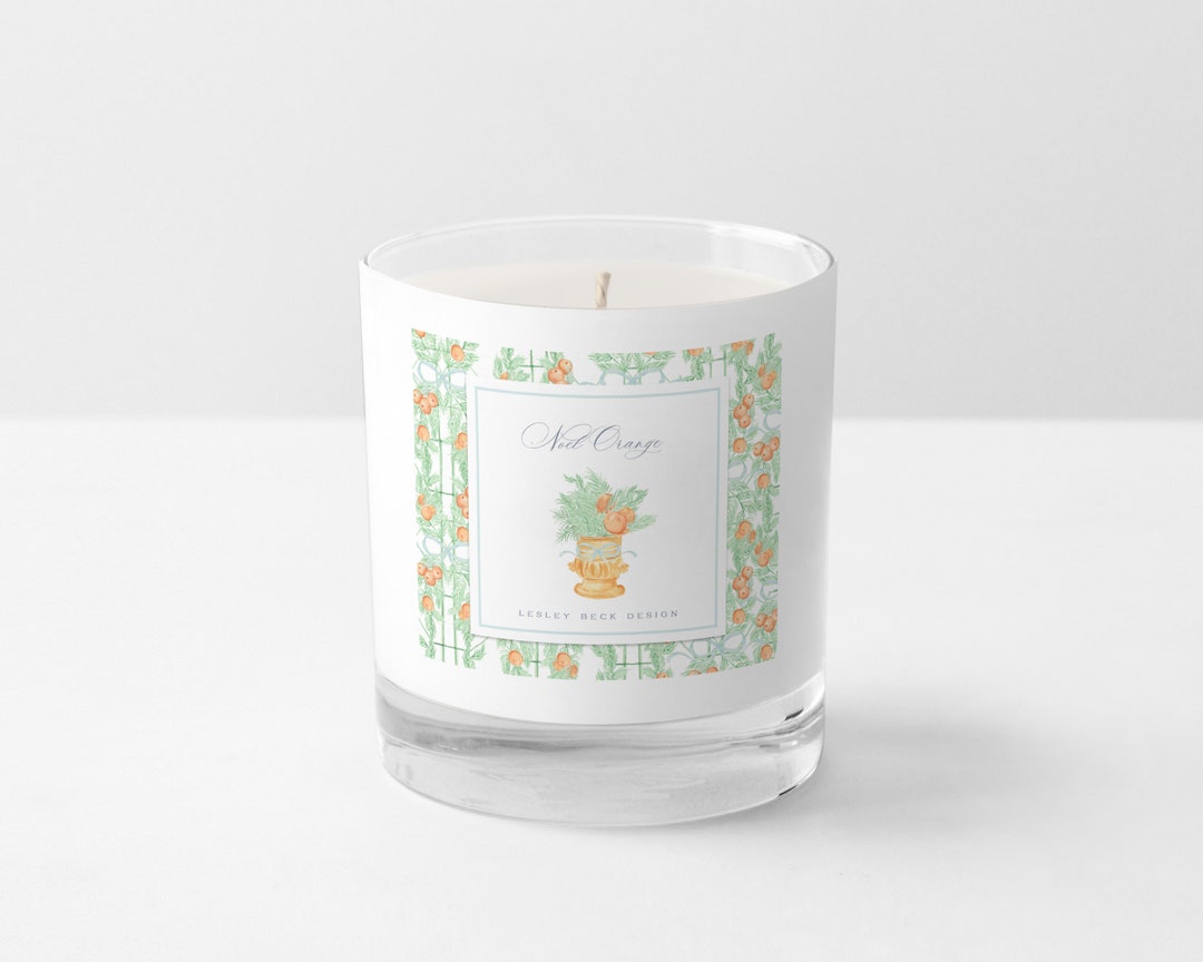 Noel Orange Christmas Candle Winter Candle Soy Candle 11oz - Etsy