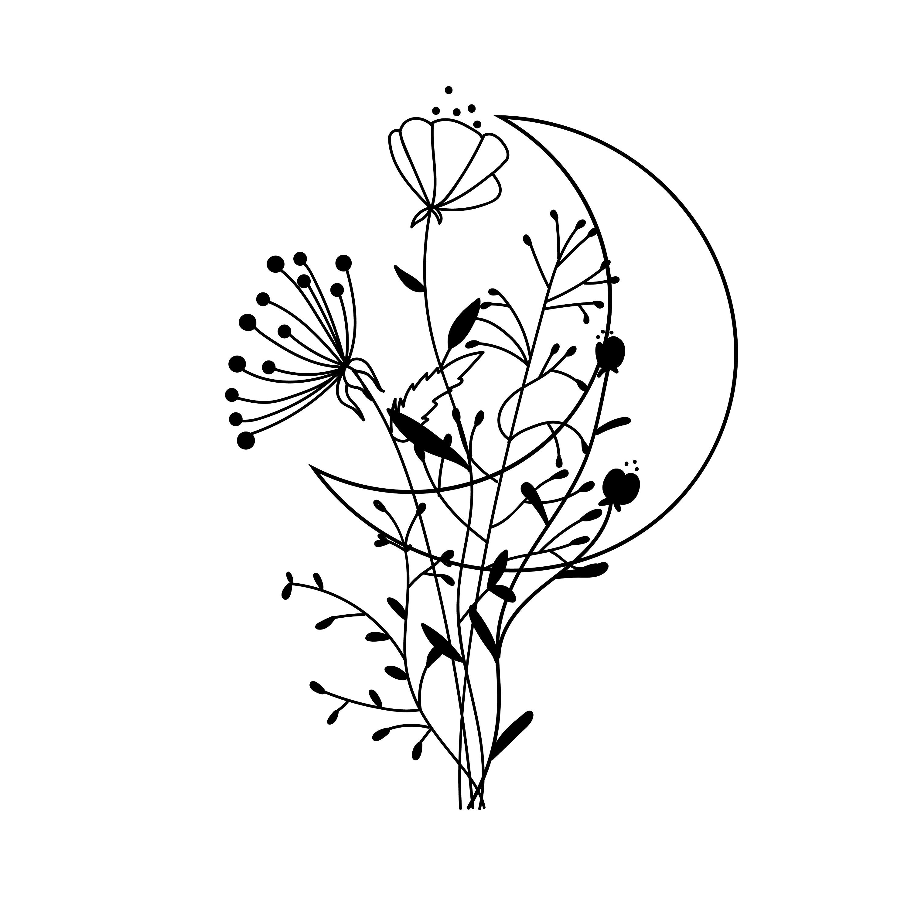 Wild Flowers Bundle Svg Wildflower Design Dxf Eps Jpg - Etsy