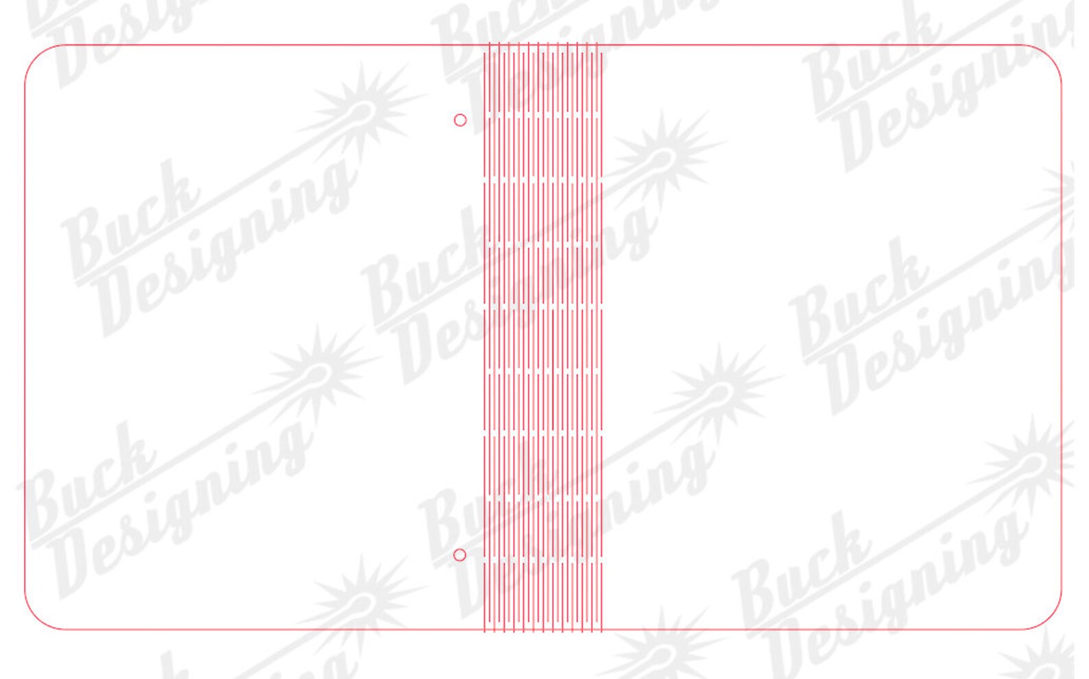 A5 Living Hinge Notebook Laser Cut File – Svg Ai Eps Dxf Digital ...