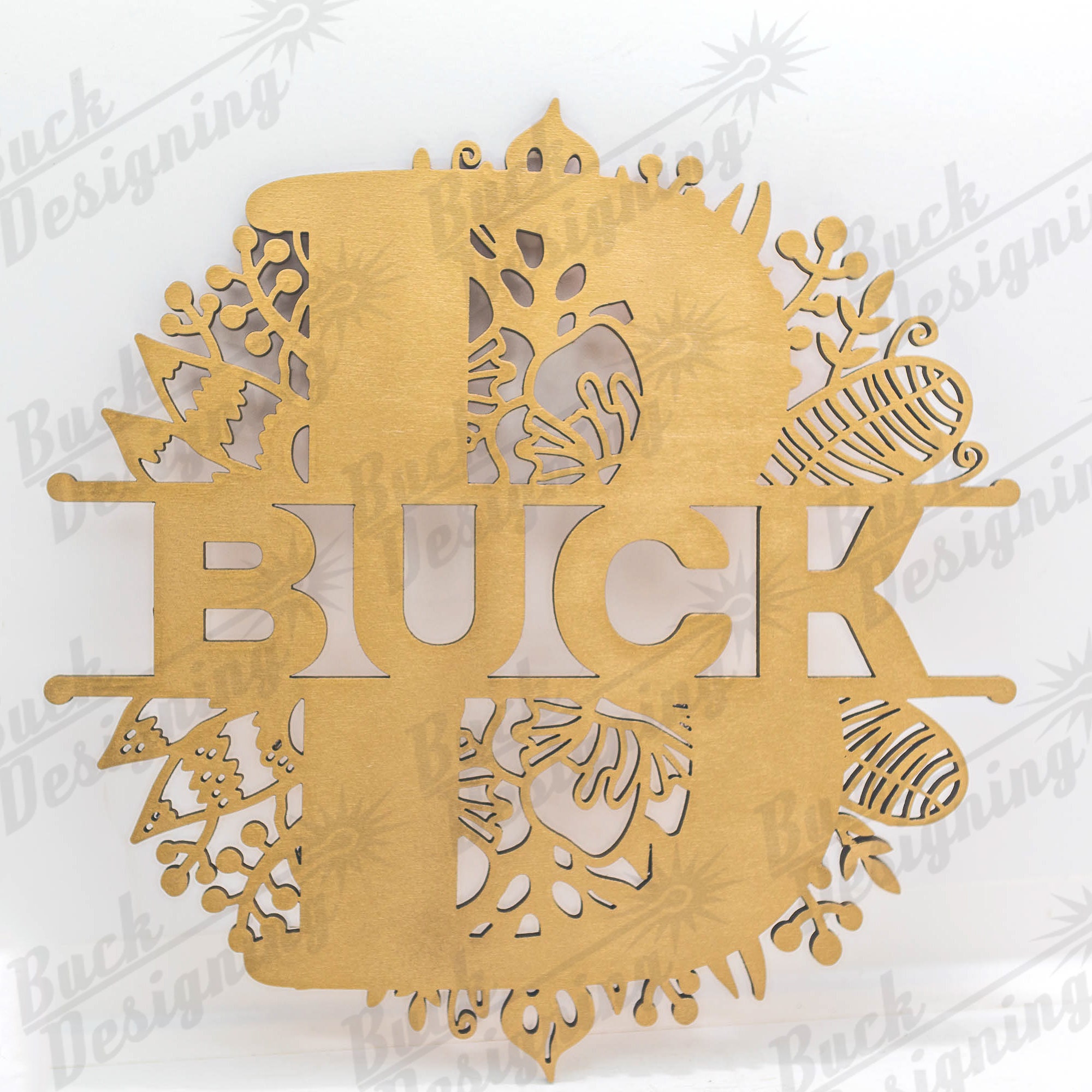 Tropical Split Letter Monograms Set - ALPHABET - 26 Letters - Digital ...