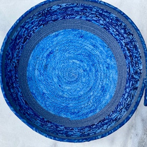 Blue Rope Basket - Etsy