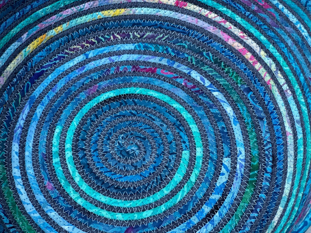 Cool Batiks Large Rope Basket - Etsy