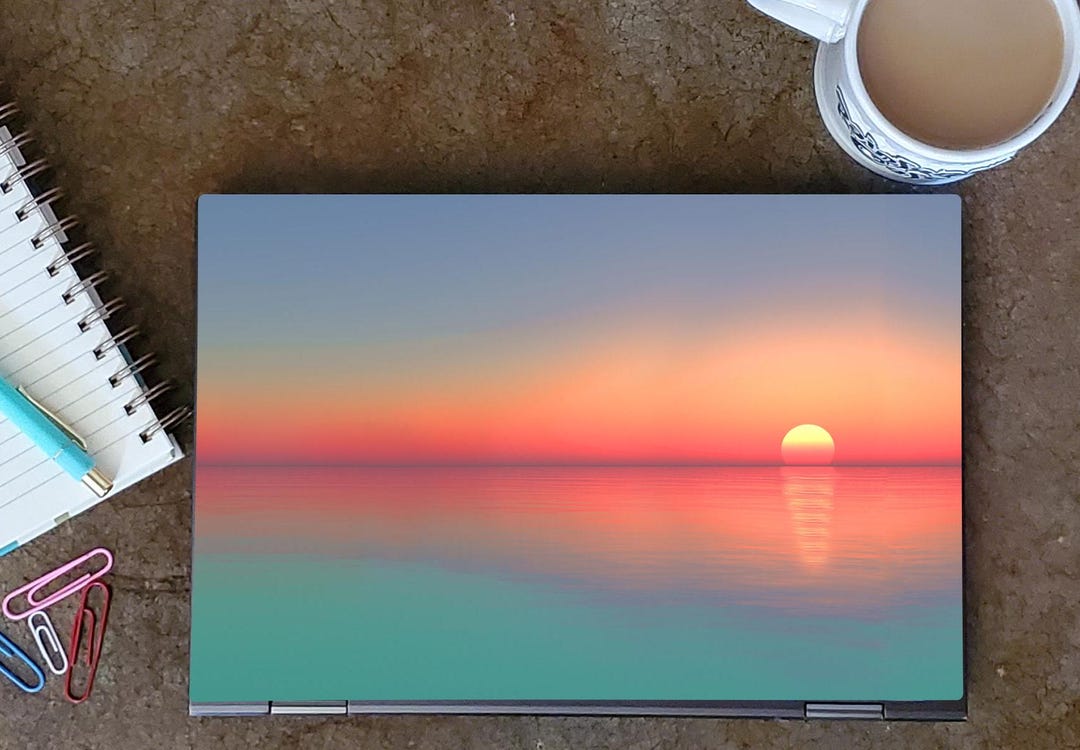 Sunset Laptop Skin - Etsy