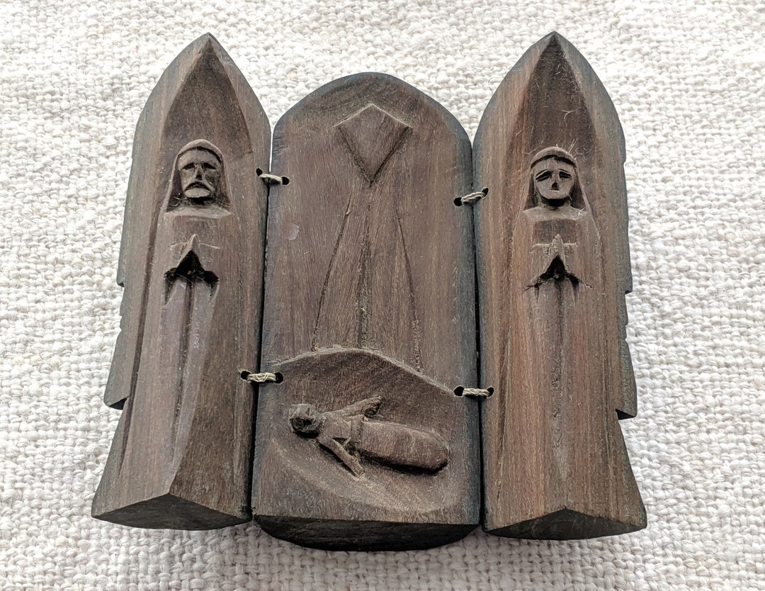 Nativity, Nativity Triptych, Christmas Decor, MEDIUM 12.5 Cm X 11.5 Cm ...
