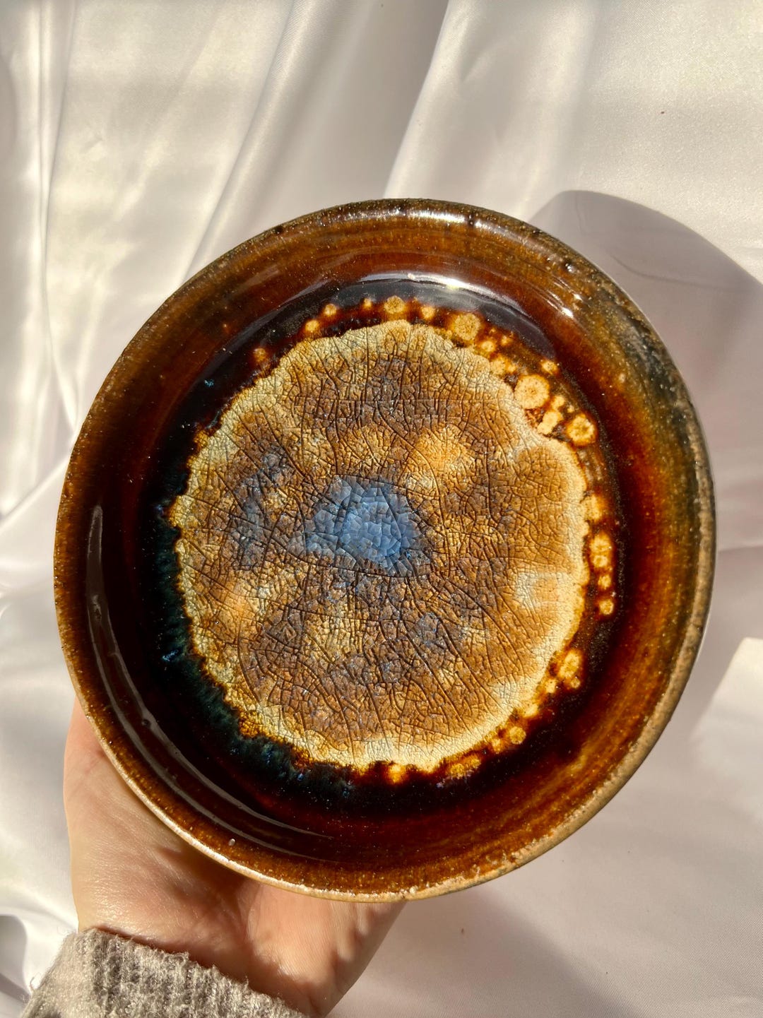 Handmade Melted Glass Plate Pottery - Etsy
