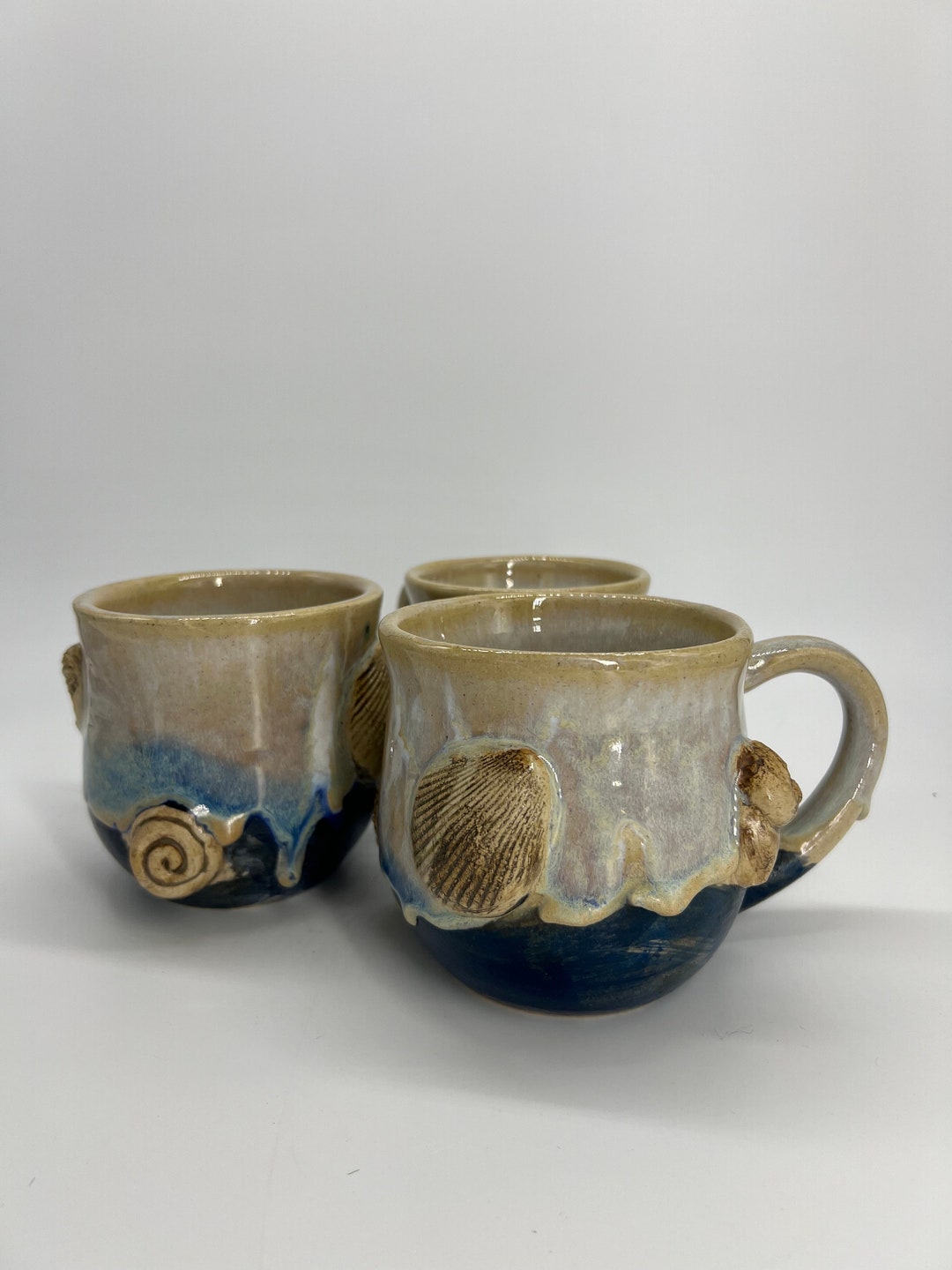 Handmade Ceramic Beach Mug Pottery - Etsy
