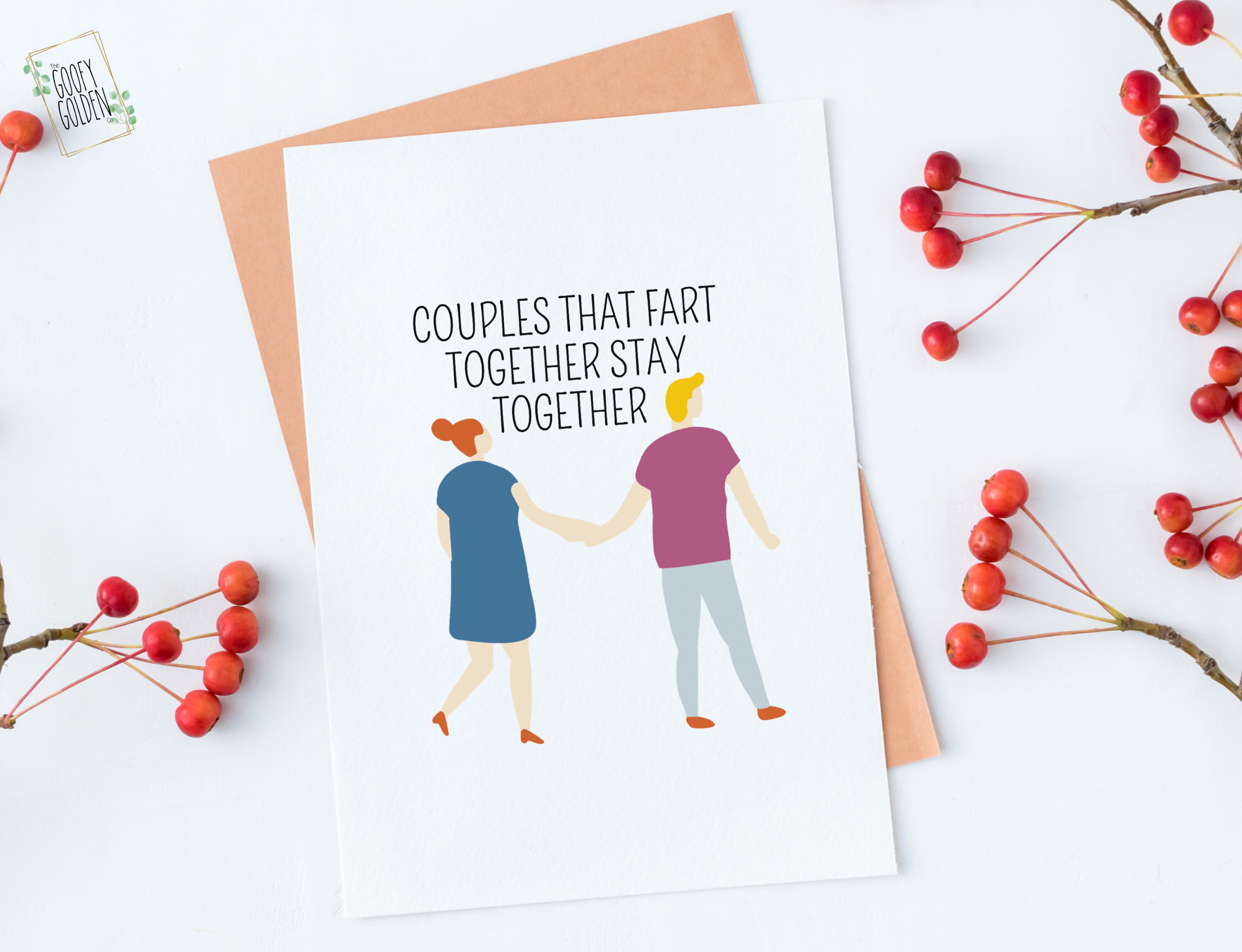 Couples That Fart Card Fart Anniversary Card Funny - Etsy UK
