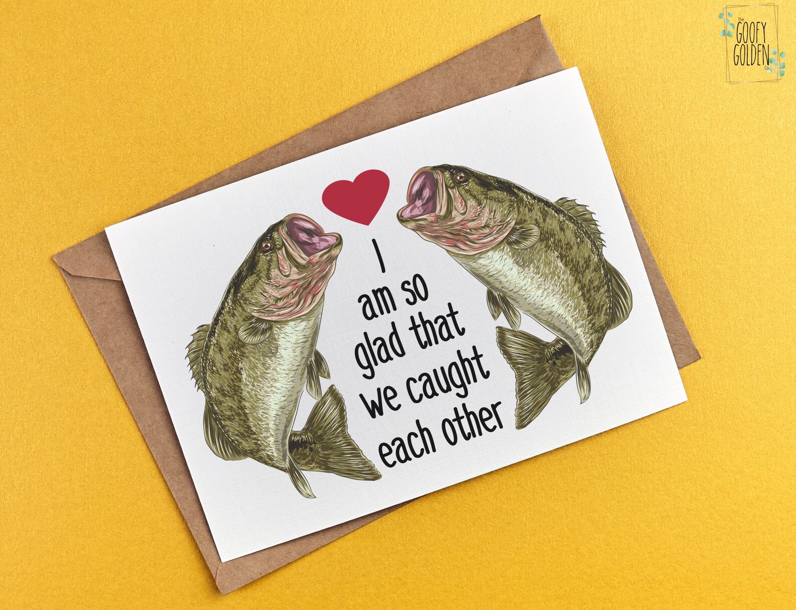 Fish Valentines Card Cards For Husband Cards For Him Funny | Etsy